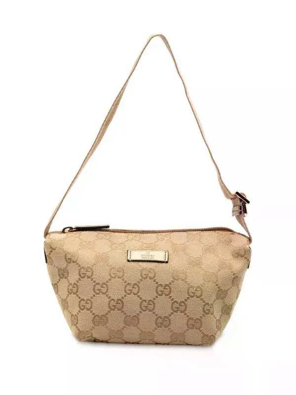 Gucci Gg Canvas Web Shoulder Bag