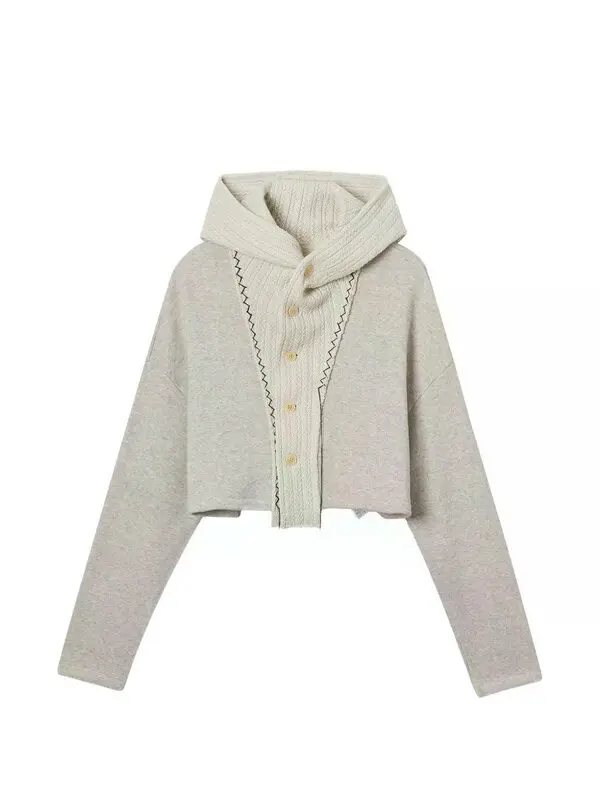Y’s Buttoned Hoodie