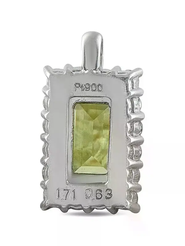 LB EXCLUSIVE Diamond And Peridot Pendant