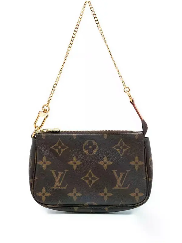 LOUIS VUITTON 2010 Monogram Mini Pochette Accessoires Handbag