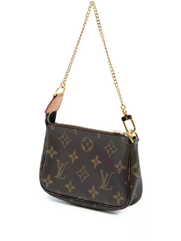 LOUIS VUITTON 2010 Monogram Mini Pochette Accessoires Handbag