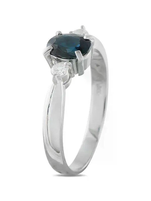LB EXCLUSIVE Diamond And Sapphire Ring