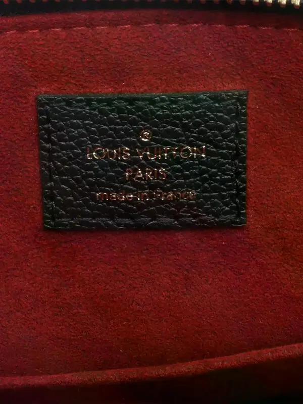LOUIS VUITTON Monogram Empreinte Giant Palais Satchel 2021-2026 - Black