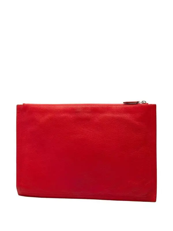 Givenchy 2015 Medium Antigona Leather Clutch Bag