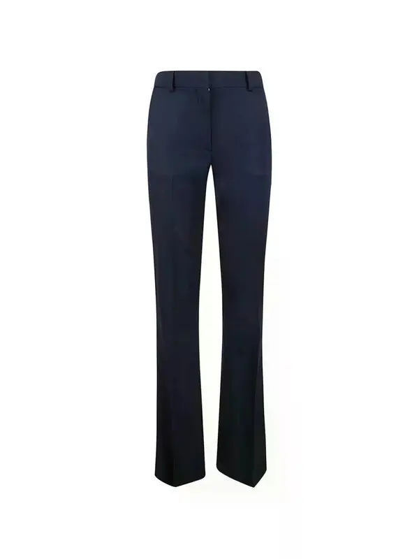 Stella McCartney Concealed-fastening Tailored Trousers - Blue