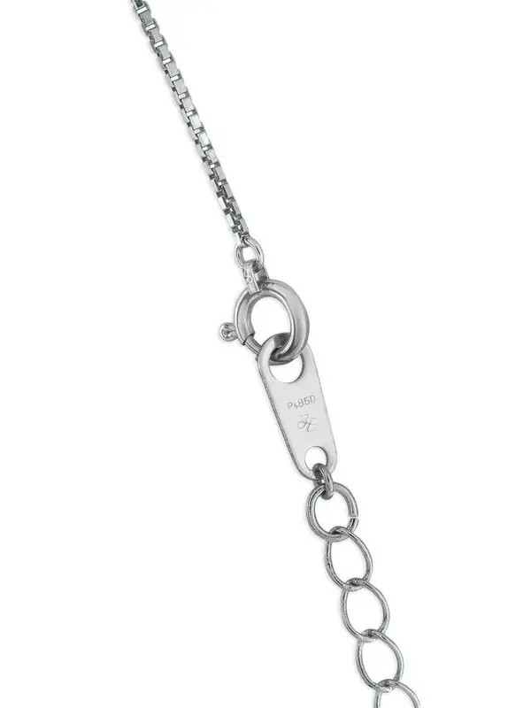 LB EXCLUSIVE Platinum Diamond Pendant Necklace