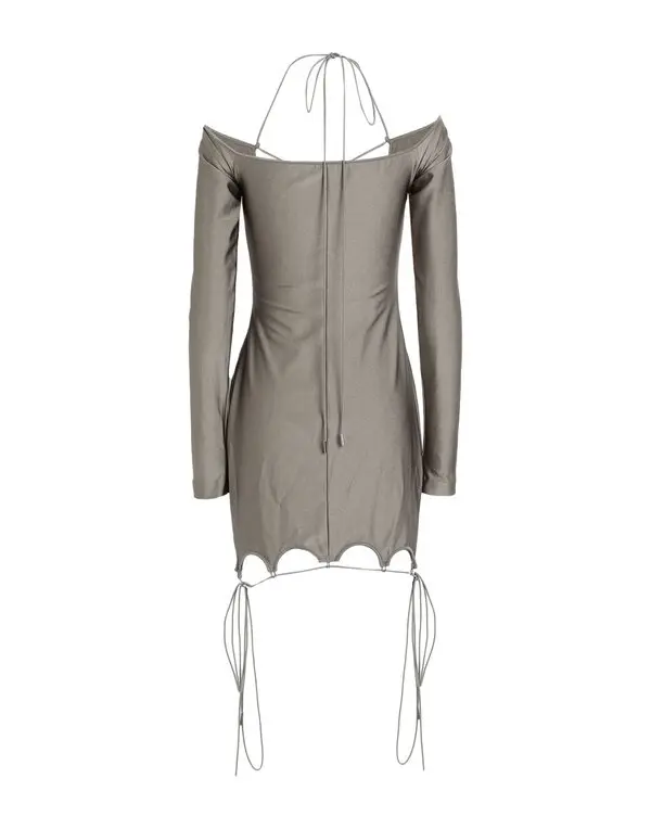 Attico Mini Dress In Polyamide And Elastane