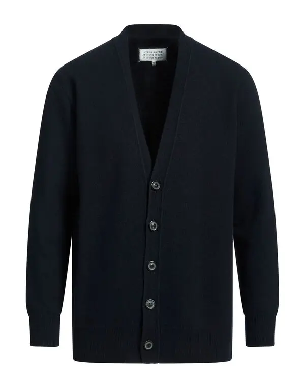 MAISON MARGIELA Wool Cardigan - Blue