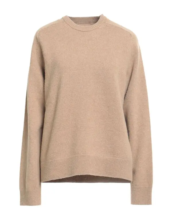 MAISON MARGIELA Wool Mélange Crewneck Sweater - Beige