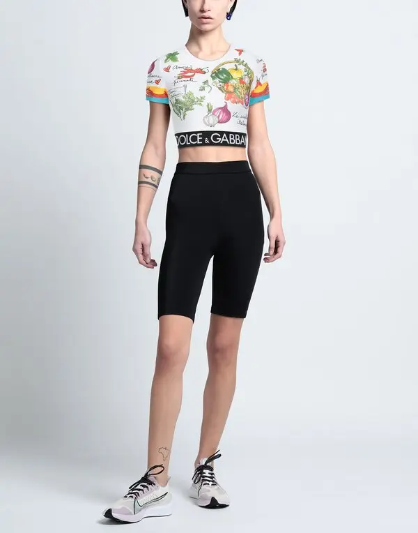 Dolce & Gabbana T-shirt In Polyester And Elastane