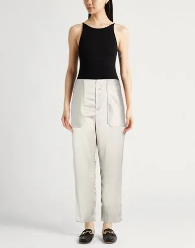 ROBERTO COLLINA Satin Straight-leg Pants