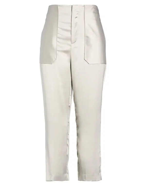 ROBERTO COLLINA Satin Straight-leg Pants
