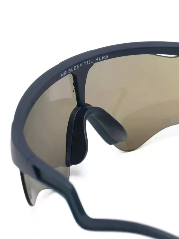 ALBA OPTICS Cut-out Sunglasses - Blue