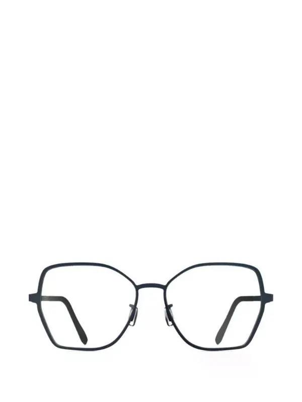 BLACKFIN Antigua Geometric-frame Eyeglasses - Blue