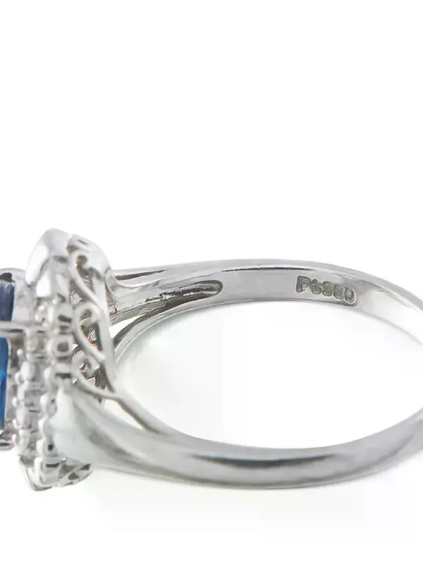 LB EXCLUSIVE Diamond And Sapphire Ring
