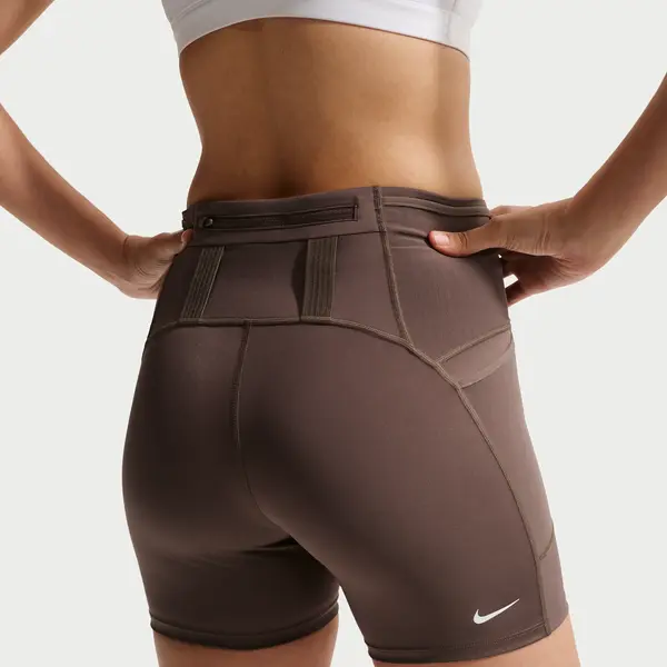 Nike Dri-fit High-waisted 4" Trail Running Shorts - Brown