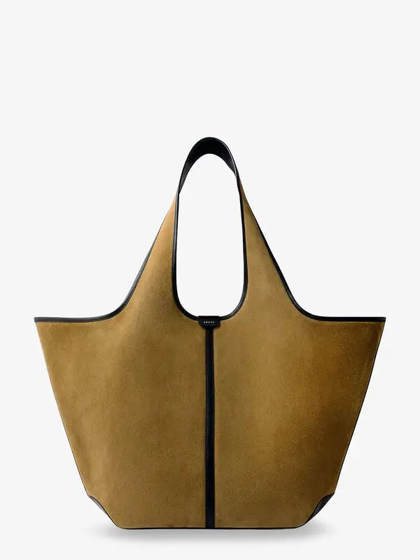 Soeur Suede And Leather Shoulder Bag