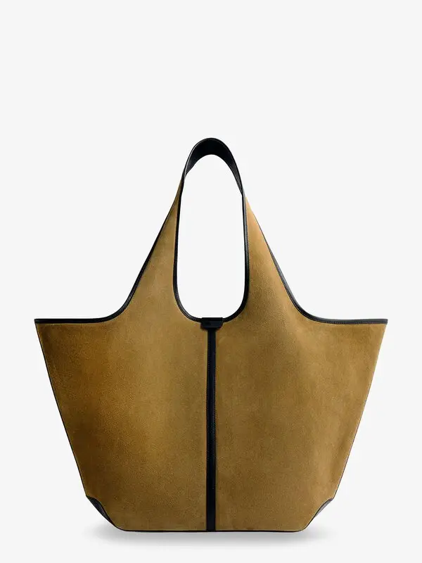 Soeur Suede And Leather Shoulder Bag