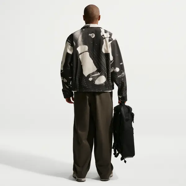 Nike Life Wide-leg Cotton Twill Pants