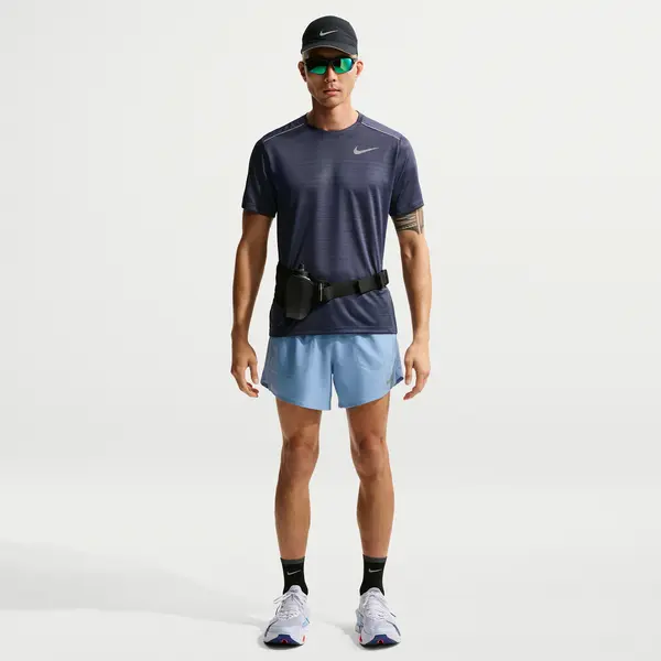 Nike Stride Dri-fit 5" 2-in-1 Running Shorts - Blue