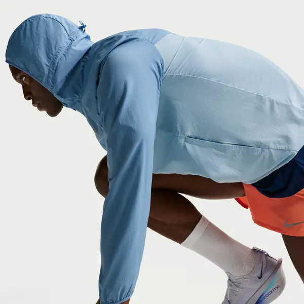Nike Stride Repel Uv Running Jacket - Blue