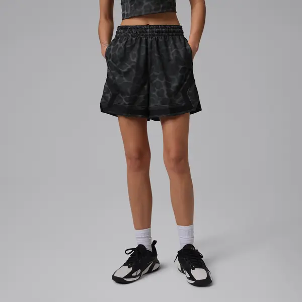 JORDAN Sport 4" Diamond Shorts - Black