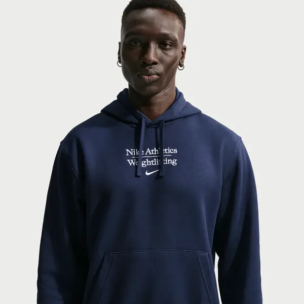 Nike Weightlifting Pullover Hoodie - Blue