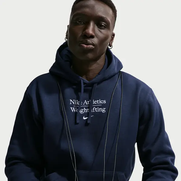 Nike Weightlifting Pullover Hoodie - Blue