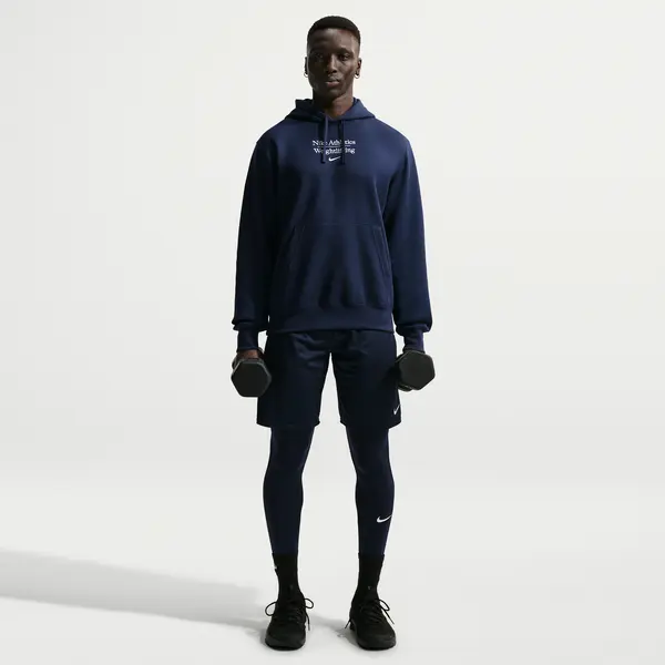 Nike Weightlifting Pullover Hoodie - Blue