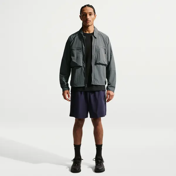 Nike Tech Long-sleeve Utility Shirt - Grey