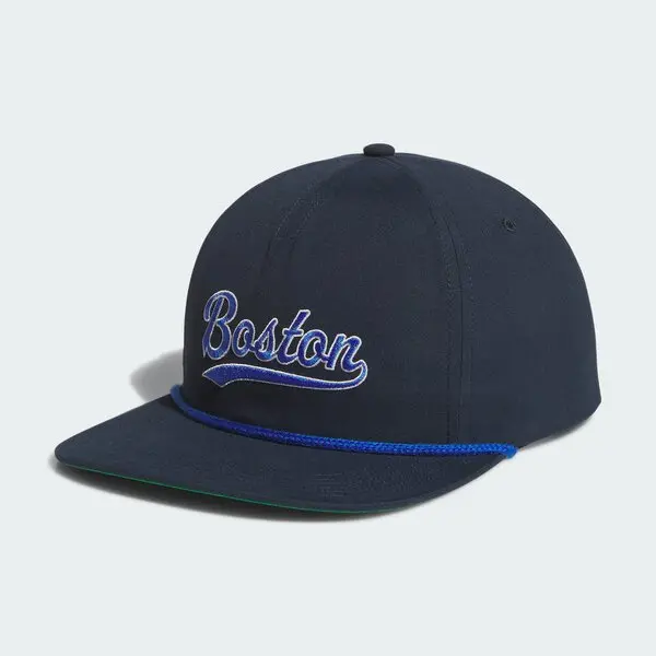 Adidas Boston Marathon 2026 Script 5-panel Strapback