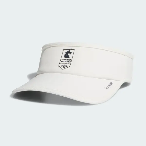 Adidas Boston Marathon 2026 Superlite Visor - Off White / Aurora Ink
