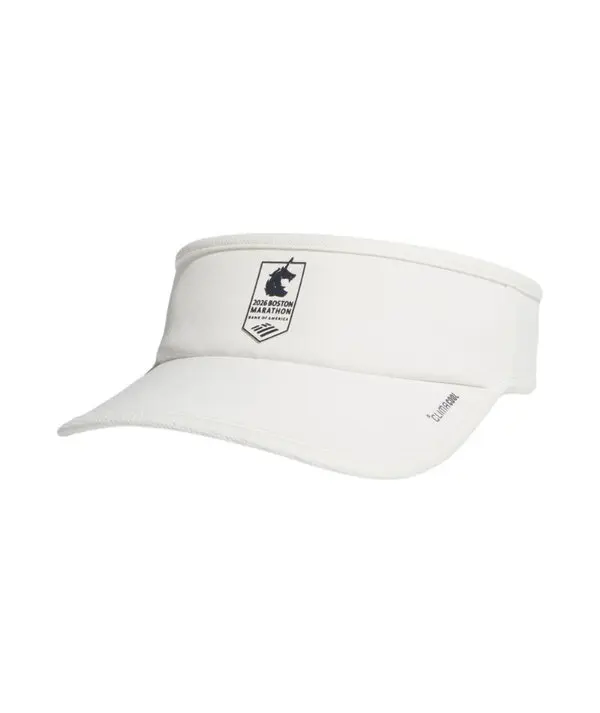 Adidas Boston Marathon 2026 Superlite Visor - Off White / Aurora Ink