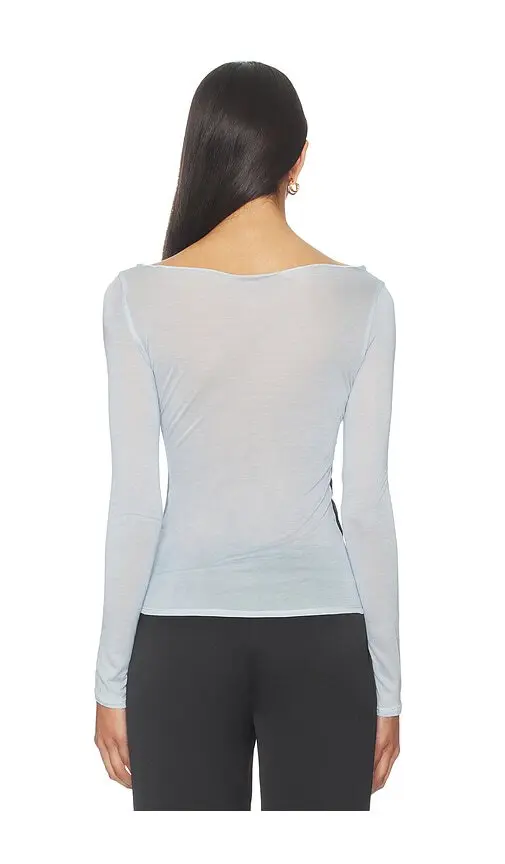 Miaou Amelia Long Sleeve Graphic Top