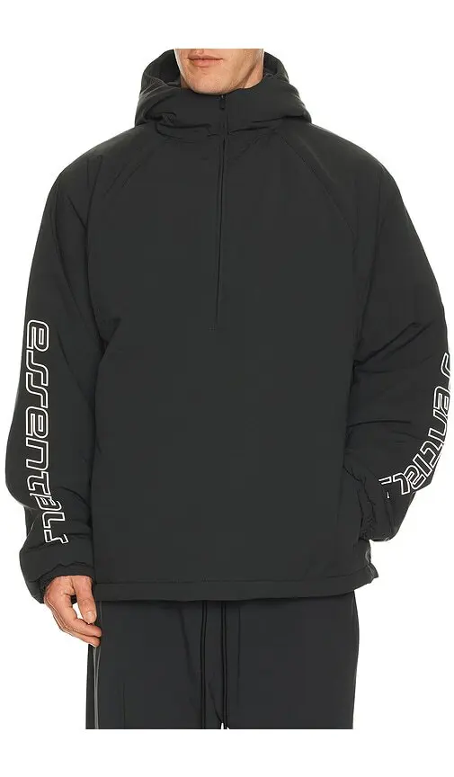 Fear Of God Half Zip Anorak - Black