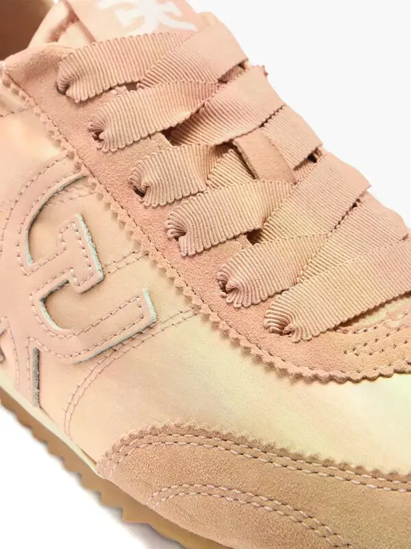 Sam Edelman Isella Ribbon Lace-up Sneakers - Pink