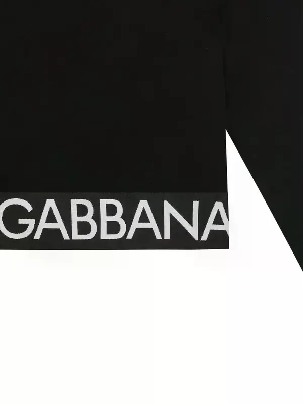 Dolce & Gabbana Long-sleeve Crop Top