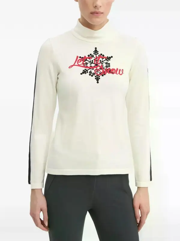 NEWLAND Printed Long-sleeved Sweater