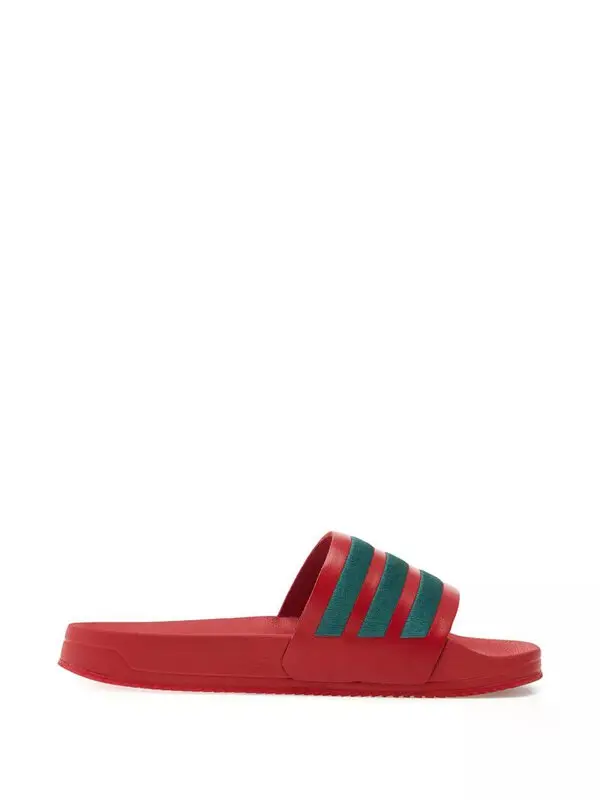 Adidas X Arte Antwerp Striped Adilette Slides