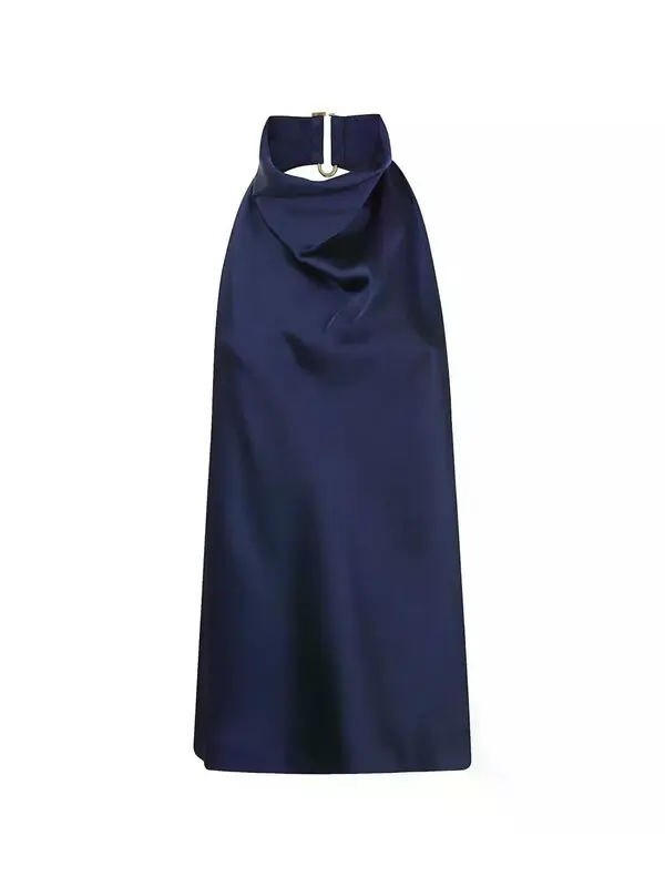Stella McCartney Draped Halterneck Top - Blue