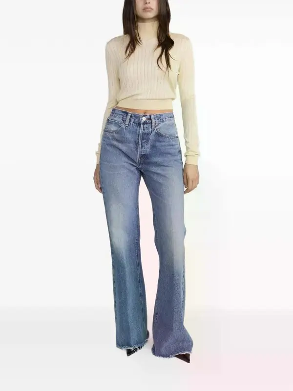 FRAME Frayed Denim Jeans