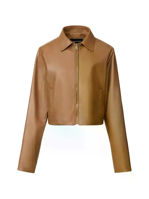 Fabiana Filippi Nappa Leather Jacket