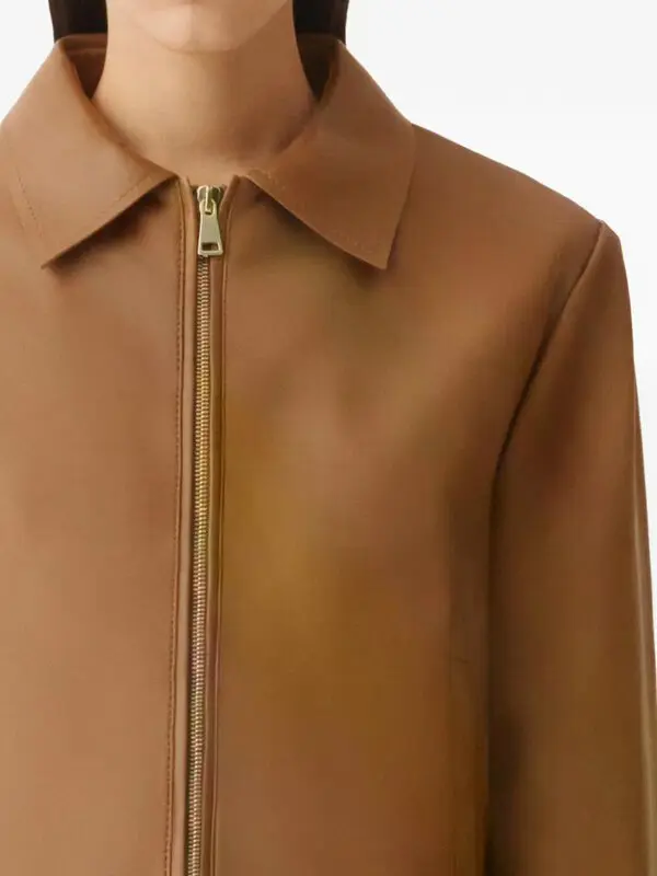 Fabiana Filippi Nappa Leather Jacket