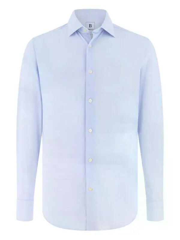 Boggi Milano Slim Fit Stretch Nylon Shirt