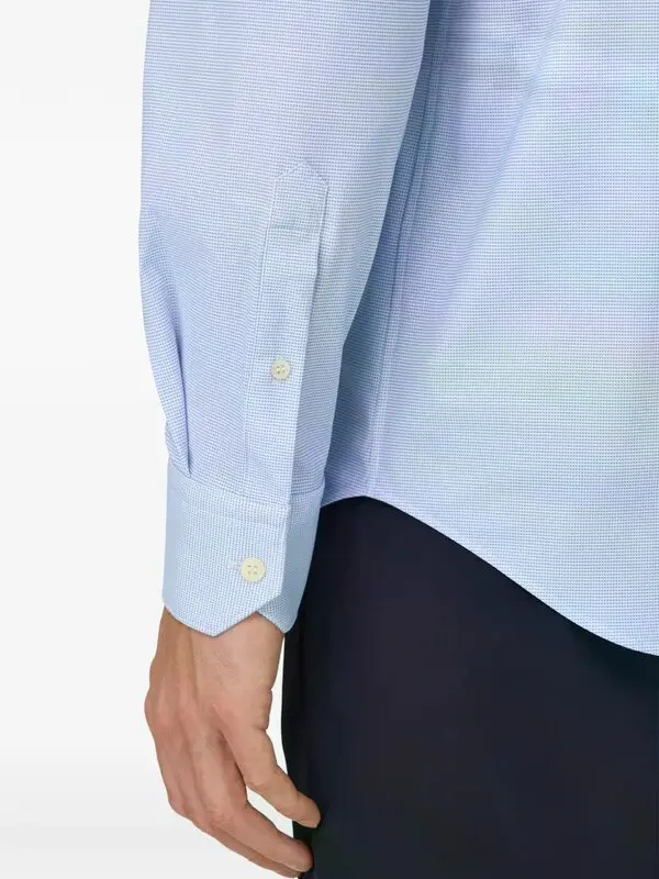 Boggi Milano Slim Fit Stretch Nylon Shirt