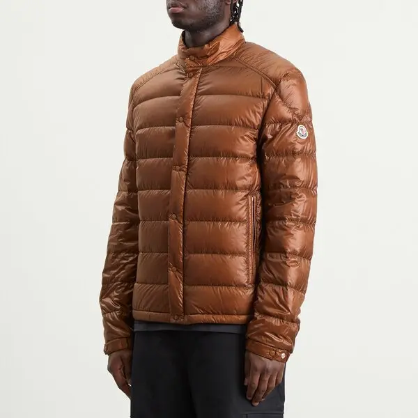 Moncler Selves Nylon Jacket - Brown