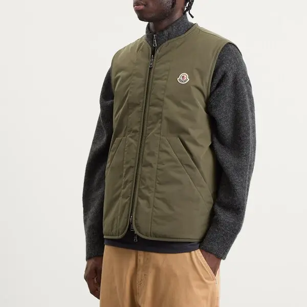 Moncler Roquille Brushed Cotton Shirt Jacket