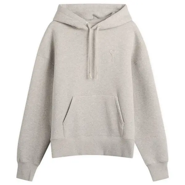 Ami Big De Coeur Embossed Hoodie