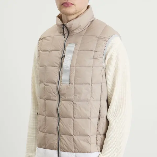 Taion Mountain Research X Basic W-zip Down Vest - Grey