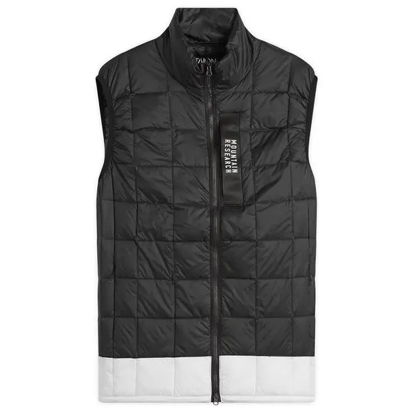 Taion Mountain Research X Basic W-zip Down Vest - Black